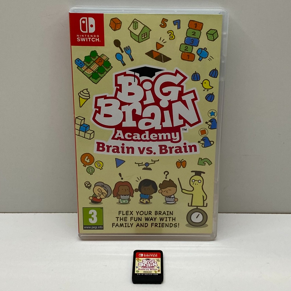 Big Brain Academy Brain Vs Brain for Nintendo Switch - Own4Less